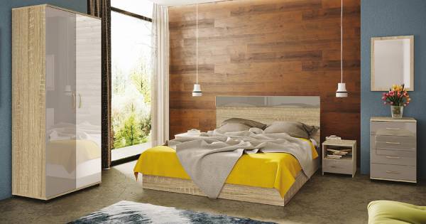 Спален комплект Скарлет 2 - Топ Цени | Мебели Онлайн Orhideamebel.com